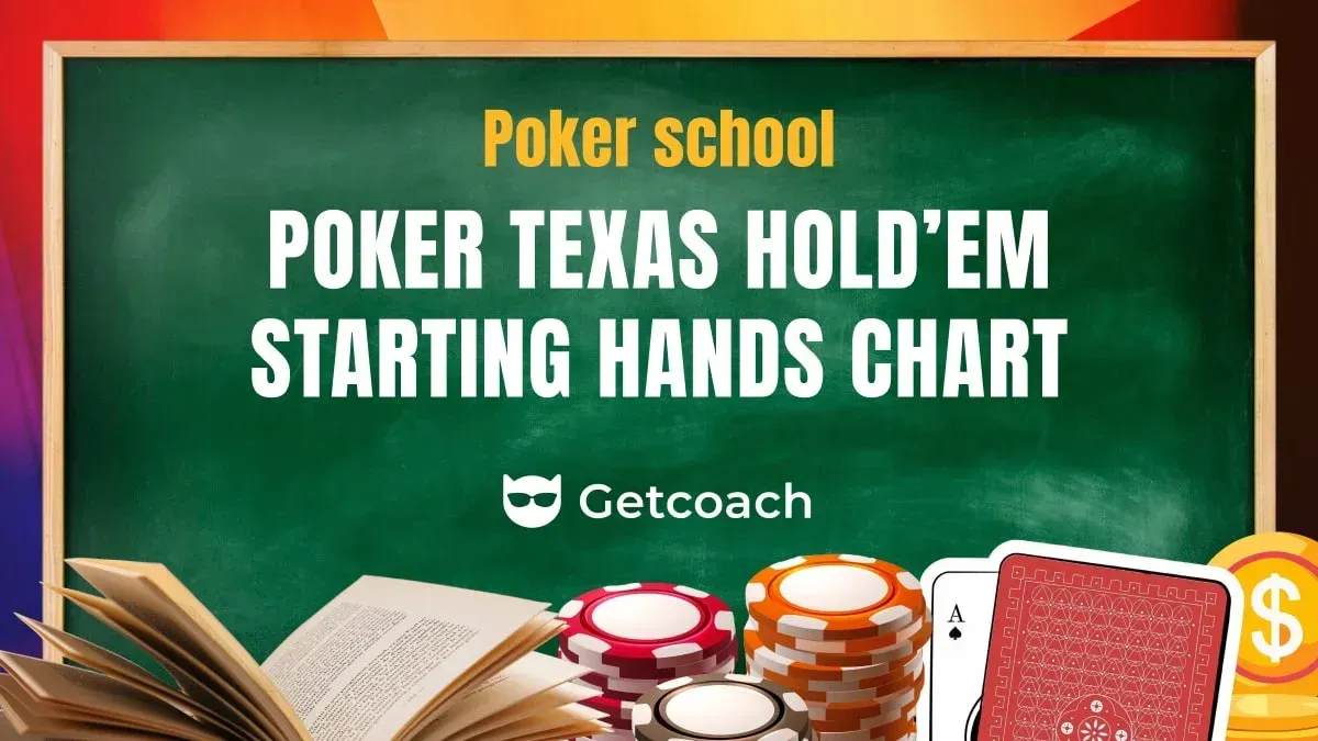 Easy strategy to learn poker starting hands chart in Texas Hold'em ...