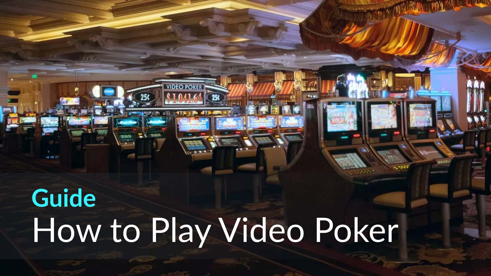 How to Play Video Poker. Win at video poker — video poker for beginners ...