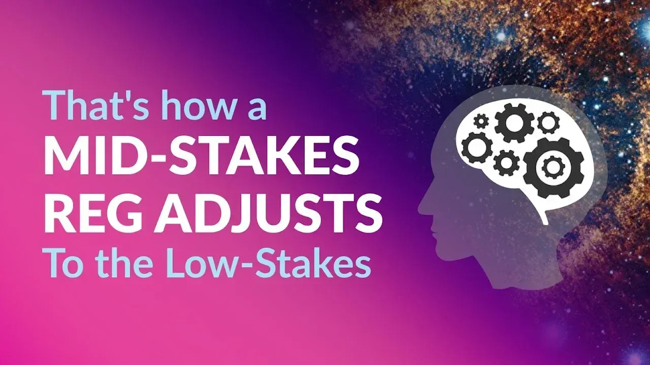 That's how a mid-stakes regular adjusts to the low-stakes | Getcoach.poker